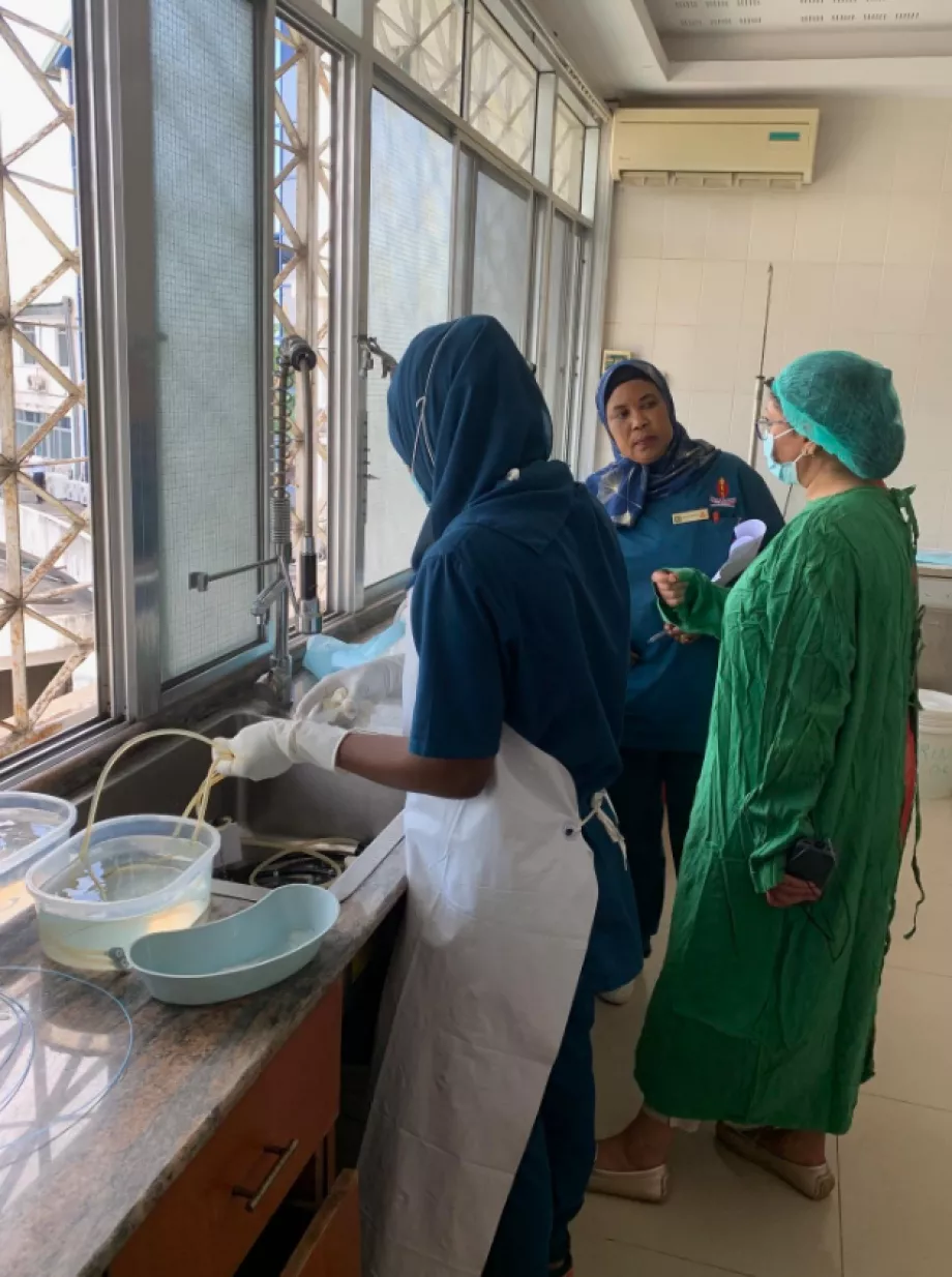 Visit to Muhimbili National Hospital, Dar es Salaam, Tanzania | World ...