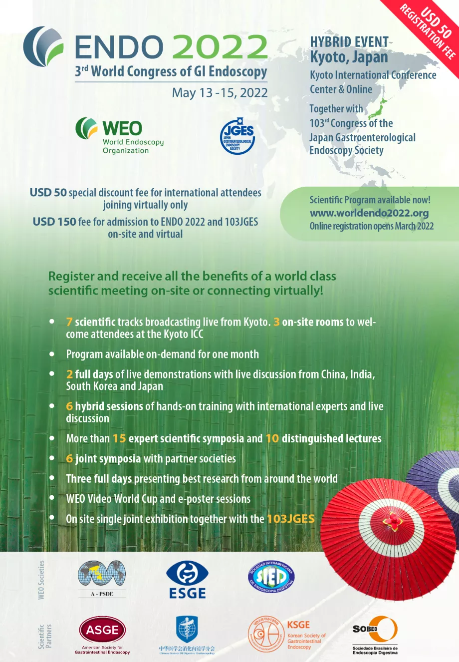 ENDO 2022: the 3rd World Congress in GI Endoscopy will be a hugely ...